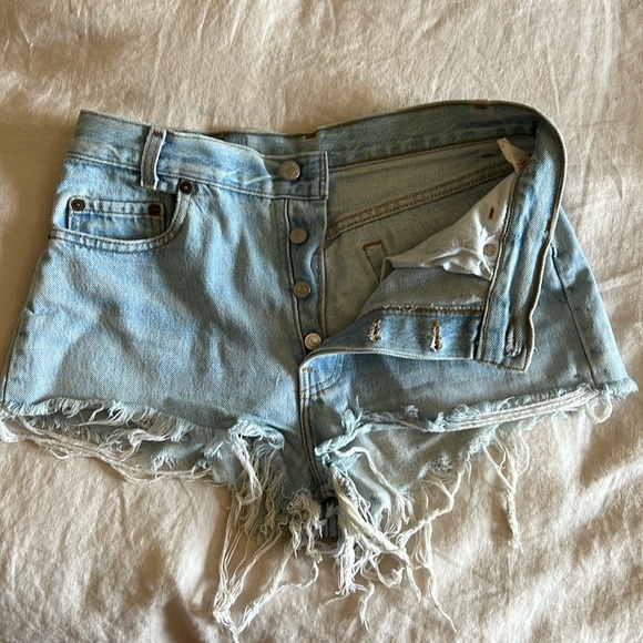 Levi's | Shorts | Vintage Distressed Levi Cut Off Short Shorts With ...